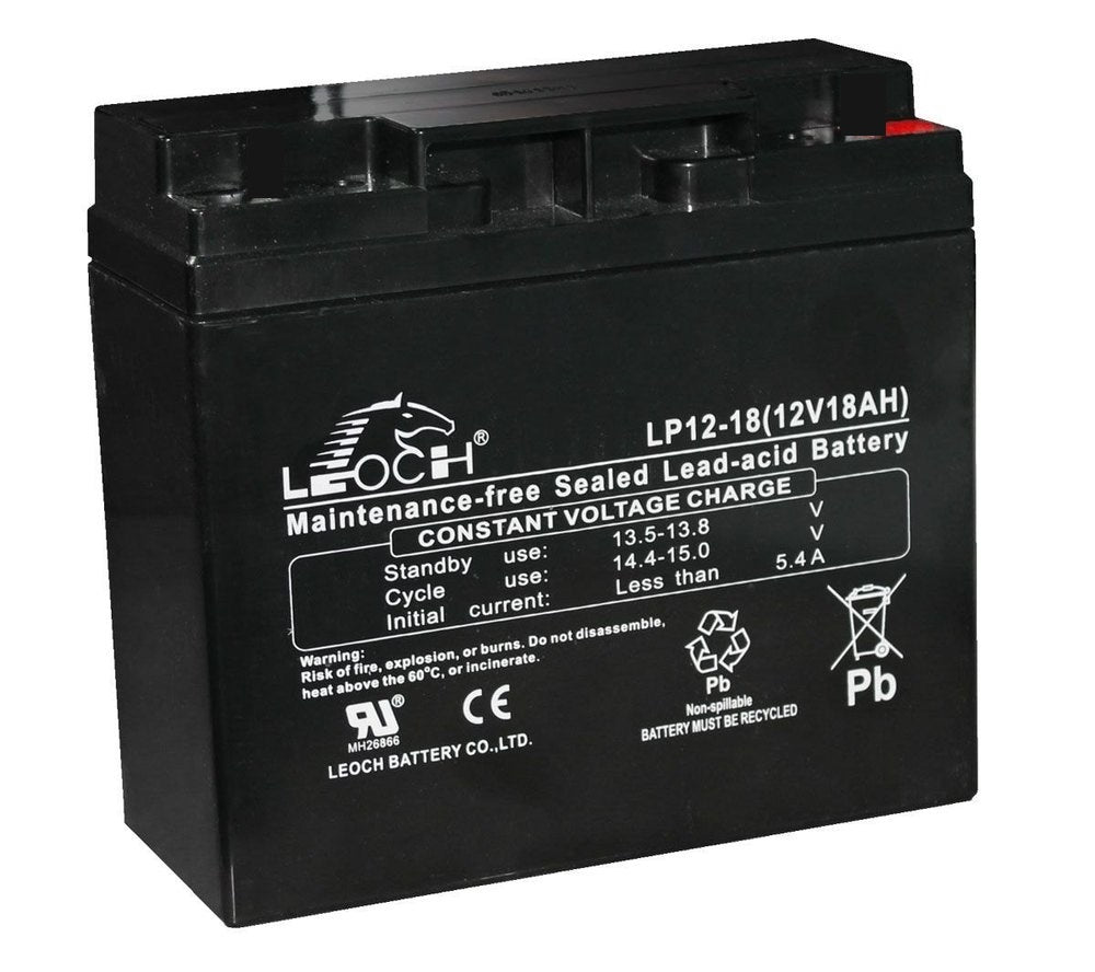 LEOCH 12V 18AH made in MALYSIA – Wide Market